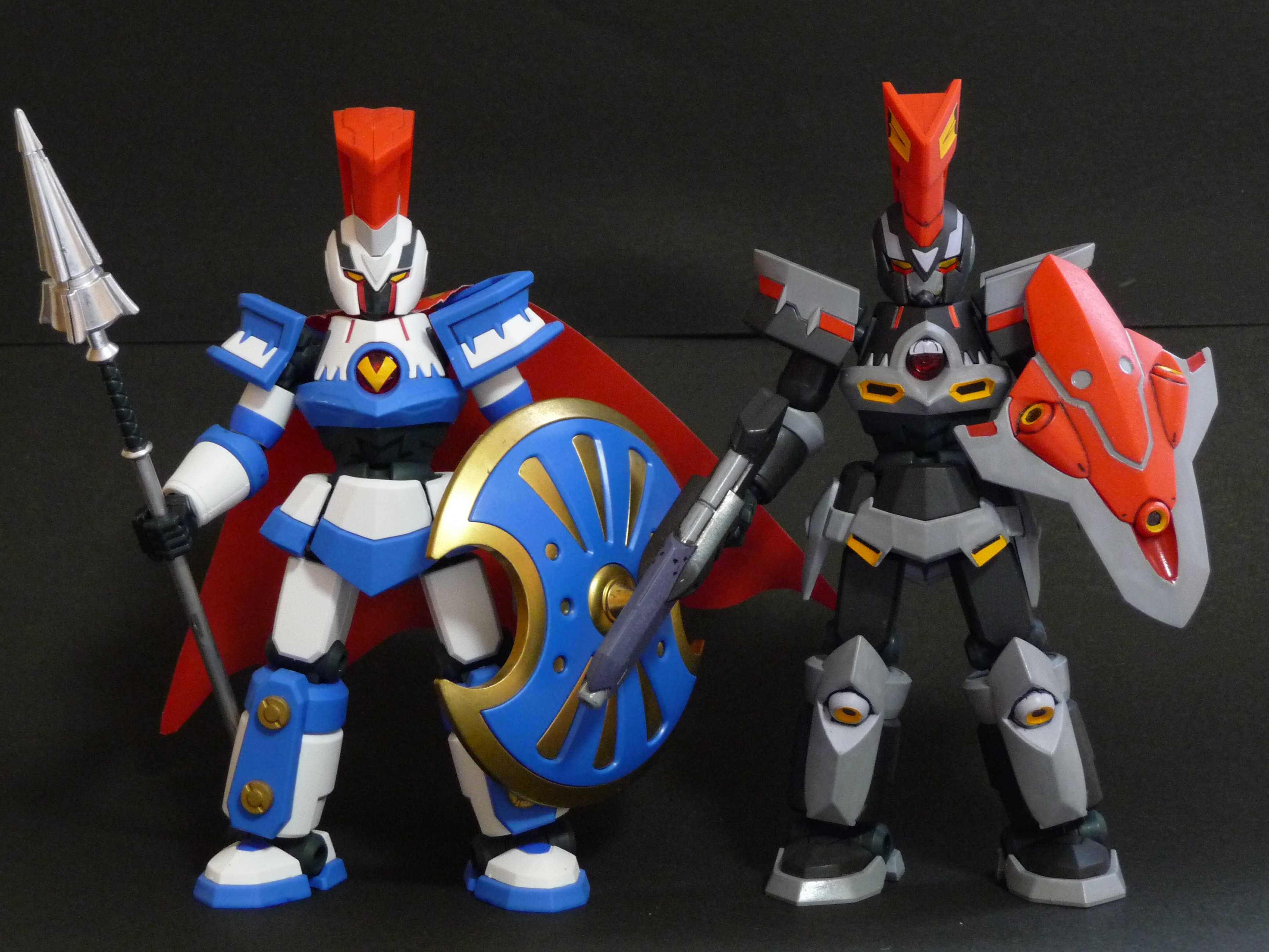 1/1 ダンボール戦機W LBX 018 アキレス・ディード完成しました！: MASの日記